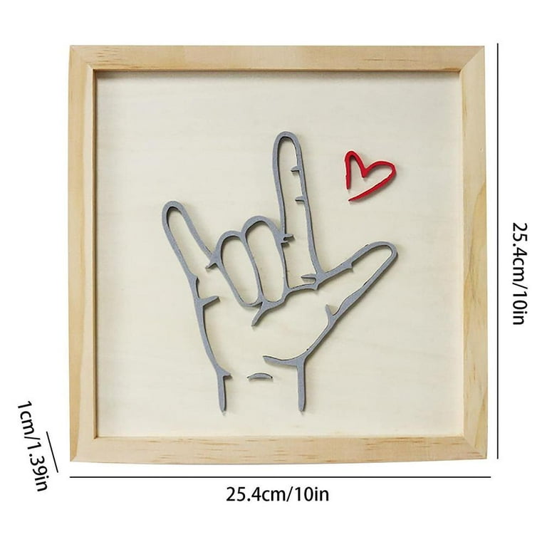 Sign Language I Love You Symbol