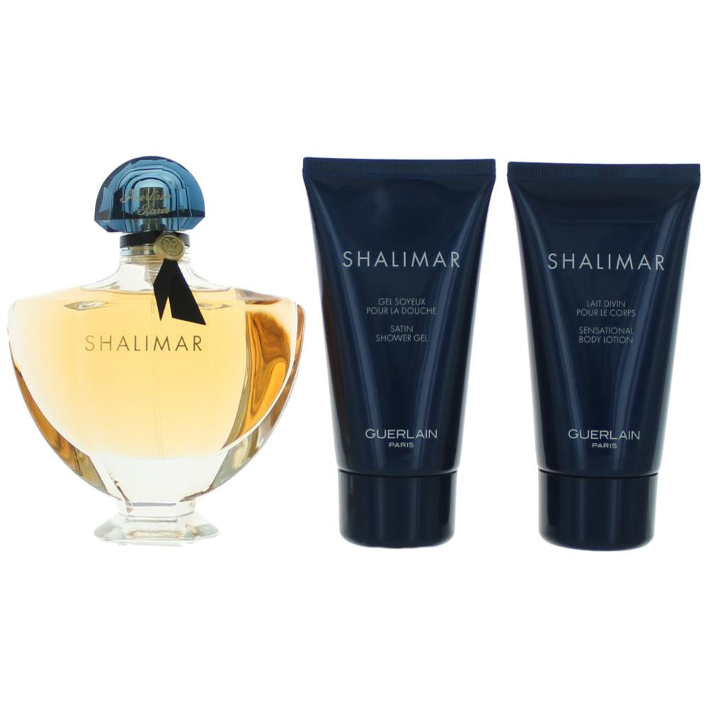 Shalimar by Guerlain, 3 Piece Gift Set for Women - Walmart.com