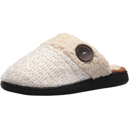 Dearfoams Womens Textured Knit Closed Toe Scuff | Walmart Canada