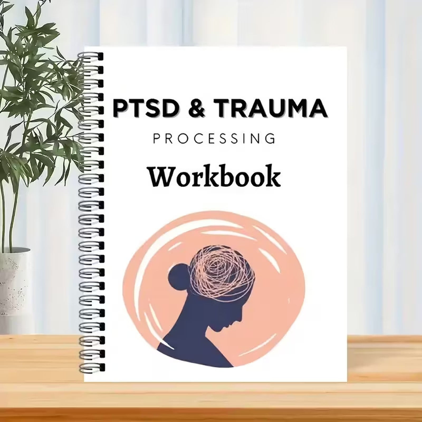 Workbook For Processing PTSD And Trauma | Organizer | Prompts For Plans ...