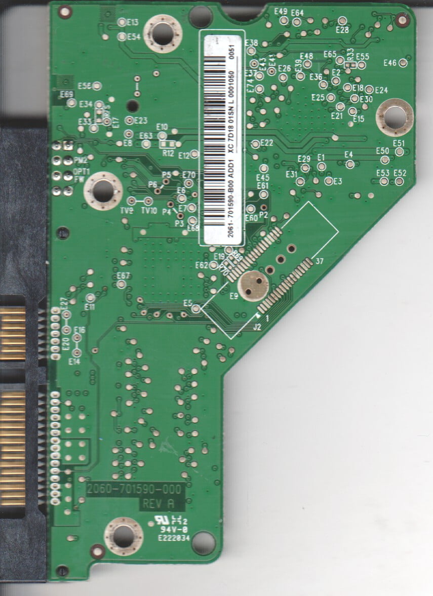 WD10EACS-00D6B1, 2061-701590-B00 ADD1, WD SATA 3.5 PCB - Walmart.com