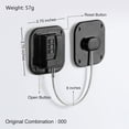 Refrigerator Lock, Heavy Duty Fridge Lock, Combination Lock for ...