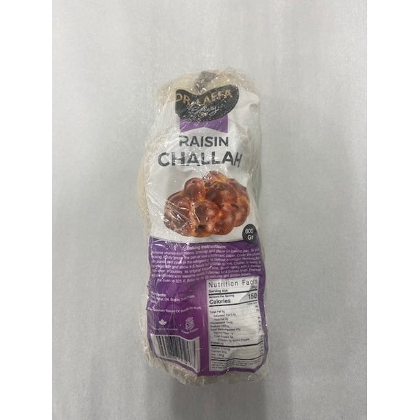 Dr. Laffa Bakery Challah Raisin Frozen, Challah Raisin Frozen - Walmart.ca