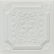 251-Economy 2x2 ft. PVC Lay-in Ceiling Tile, White Glossy - 10 Pieces ...