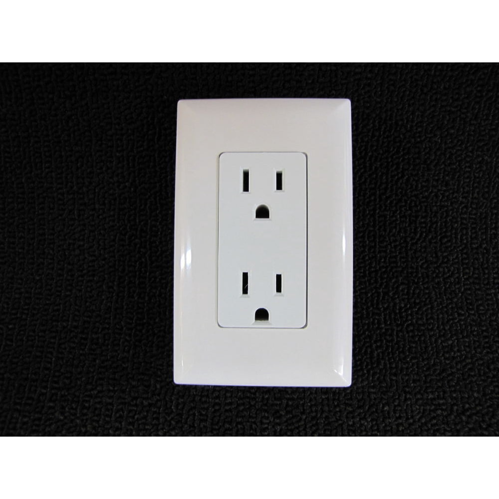 Mobile Home RV Parts Self Contained Outlet Includes Cover Plate White ...
