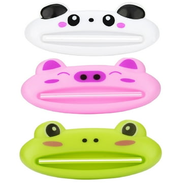 Set of 4 EZ Plastic Tube Squeezers, Toothpaste Dispenser, Bathroom ...