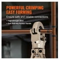 Copper Press Tool Kit, 1/2 3/4 1 Inch Pro Press Crimper Tool with 360 ...