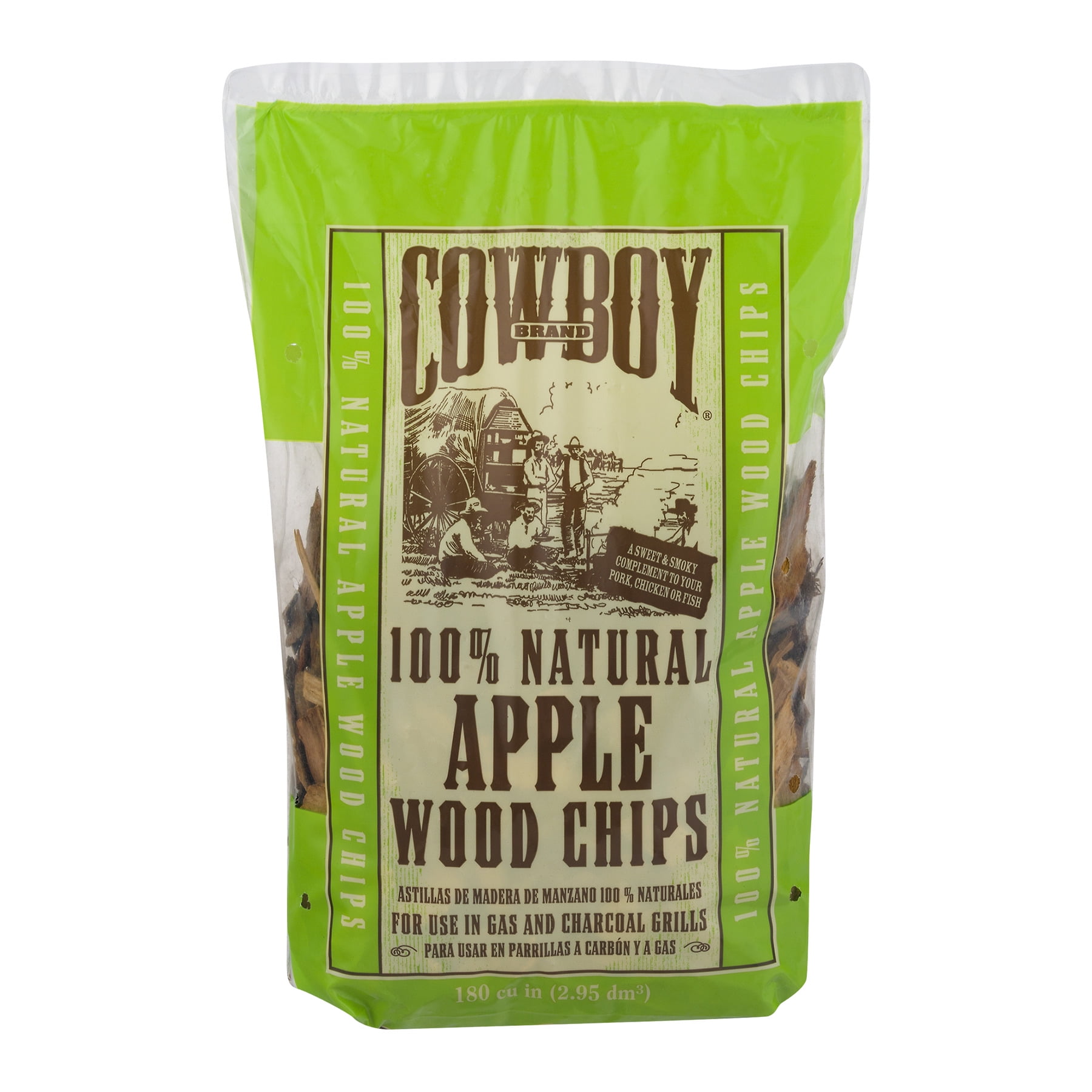 Cowboy Wood Chips Apple, 1.0 CT - Walmart.com