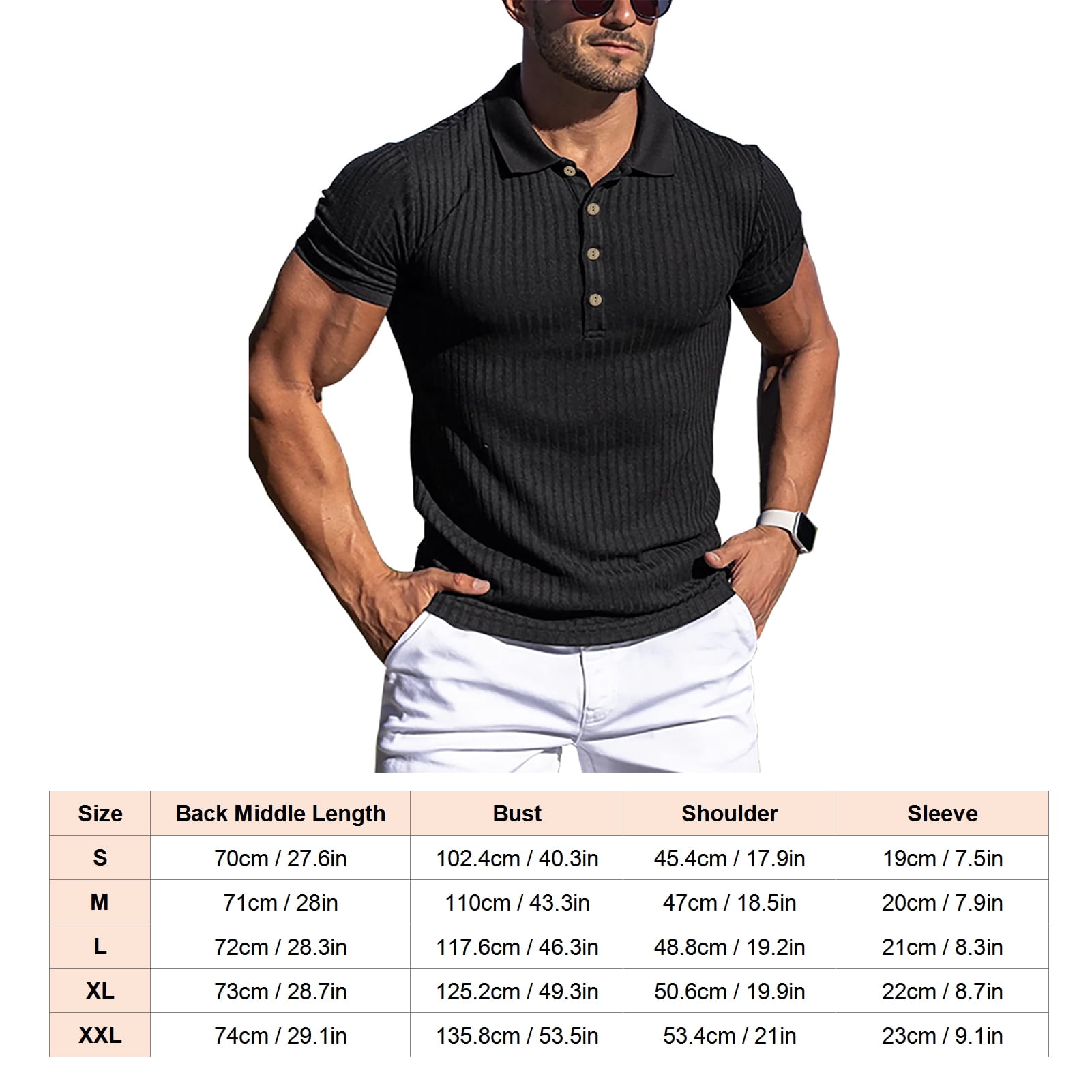 Camisa musculosa de manga corta,Camisas de vestir ajustadas musculosas ...