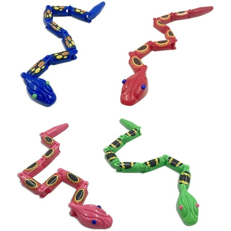 Plastic Wiggle Snake Toys Jointed Snake Toys of 31cm1220Inch Long ...