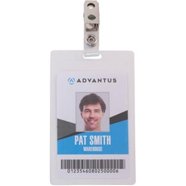 Advantus Strap Clip Self-laminating Badge Holders - Walmart.com
