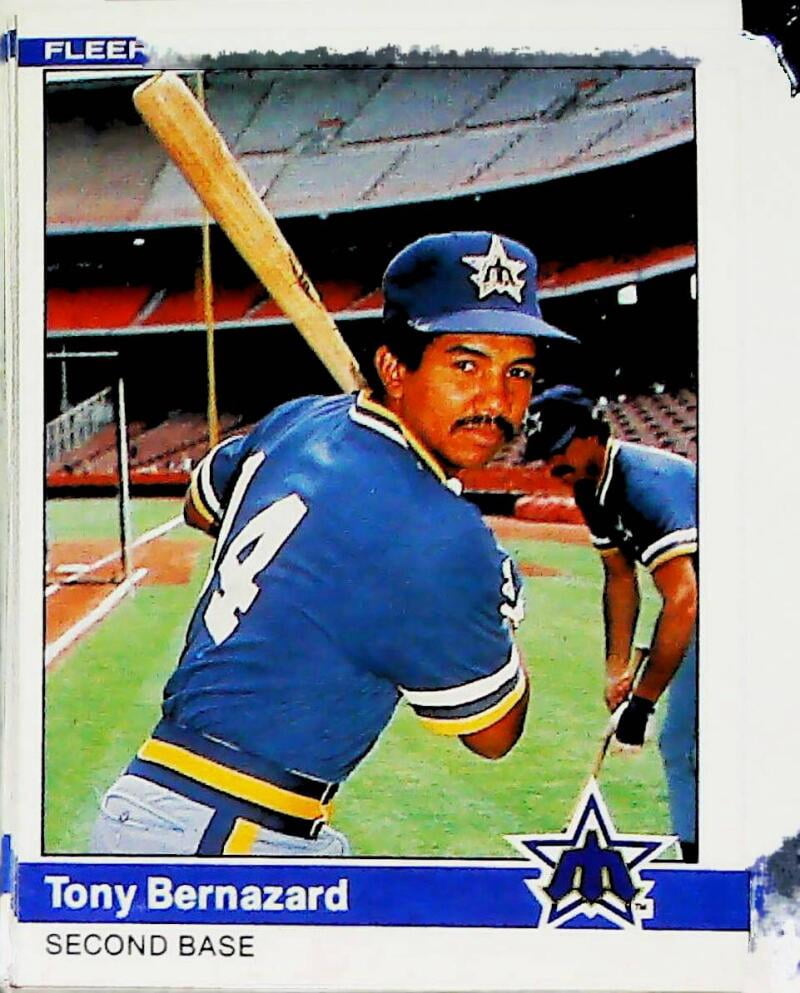 1984 Fleer Seattle Mariners Team Set 22 Cards Near NM-MT-NM-MT ...