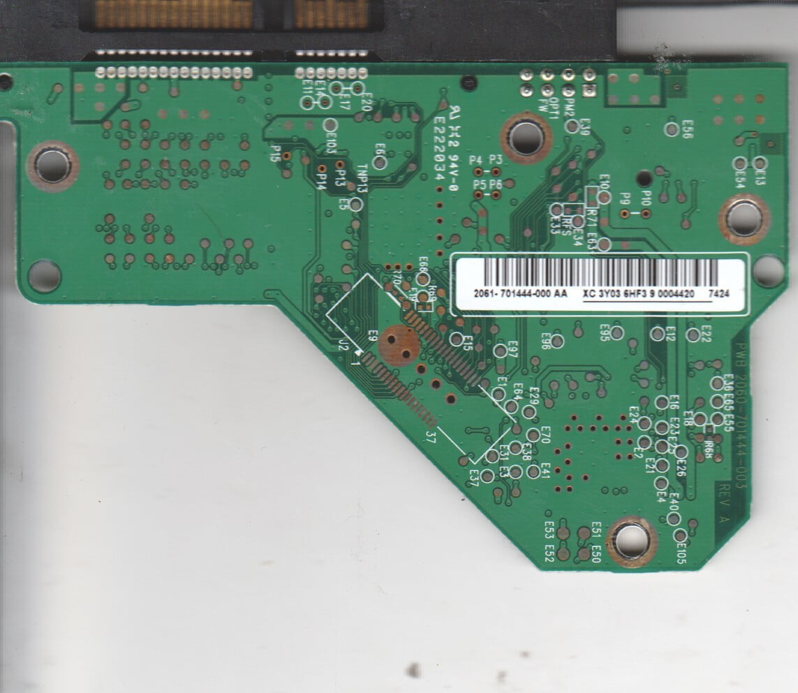 WD1600AVBS-63SVA0, 2061-701444-000 AA, WD SATA 3.5 PCB - Walmart.com