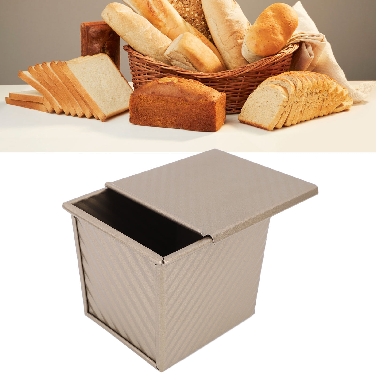 Click here for Breadeep Corrugated Loaf Pan Stick Prevention Carb... prices