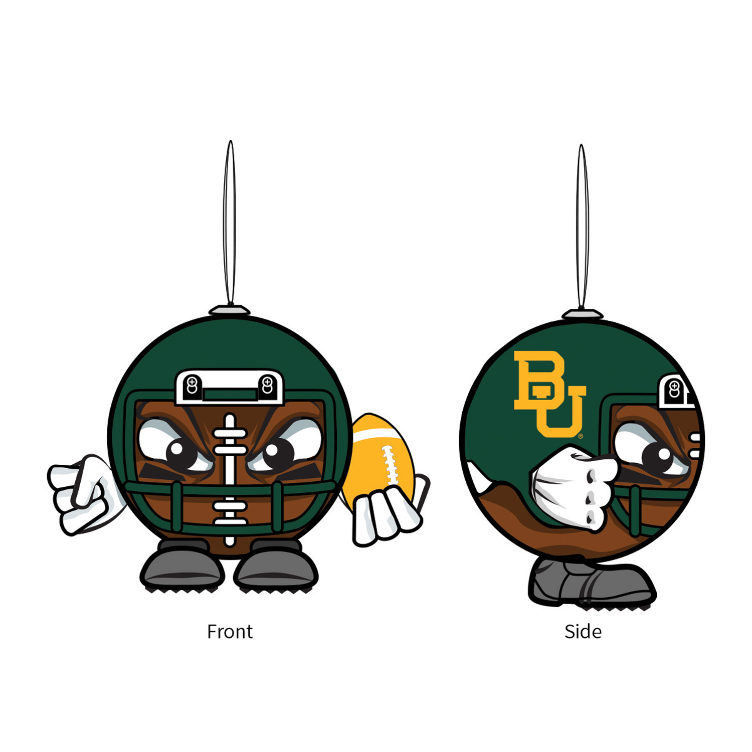 Baylor University, Ball Head Ornament - Walmart.com