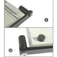 Manual Paper Cutter Steel Trimmer Desktop A4 A3 Photos Paper Cutting ...