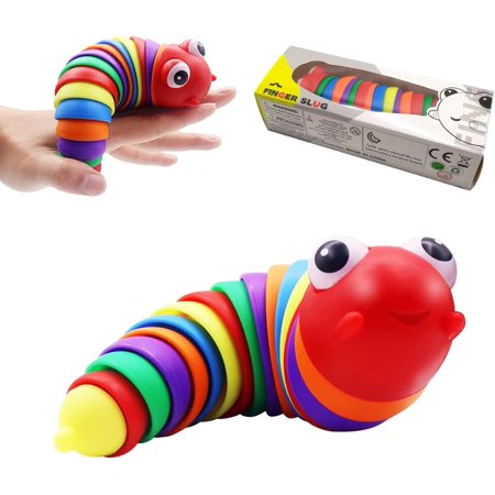 LuoHeng Toy, Sensory Slug Desktop Toys Relief Anti-Anxiety ...