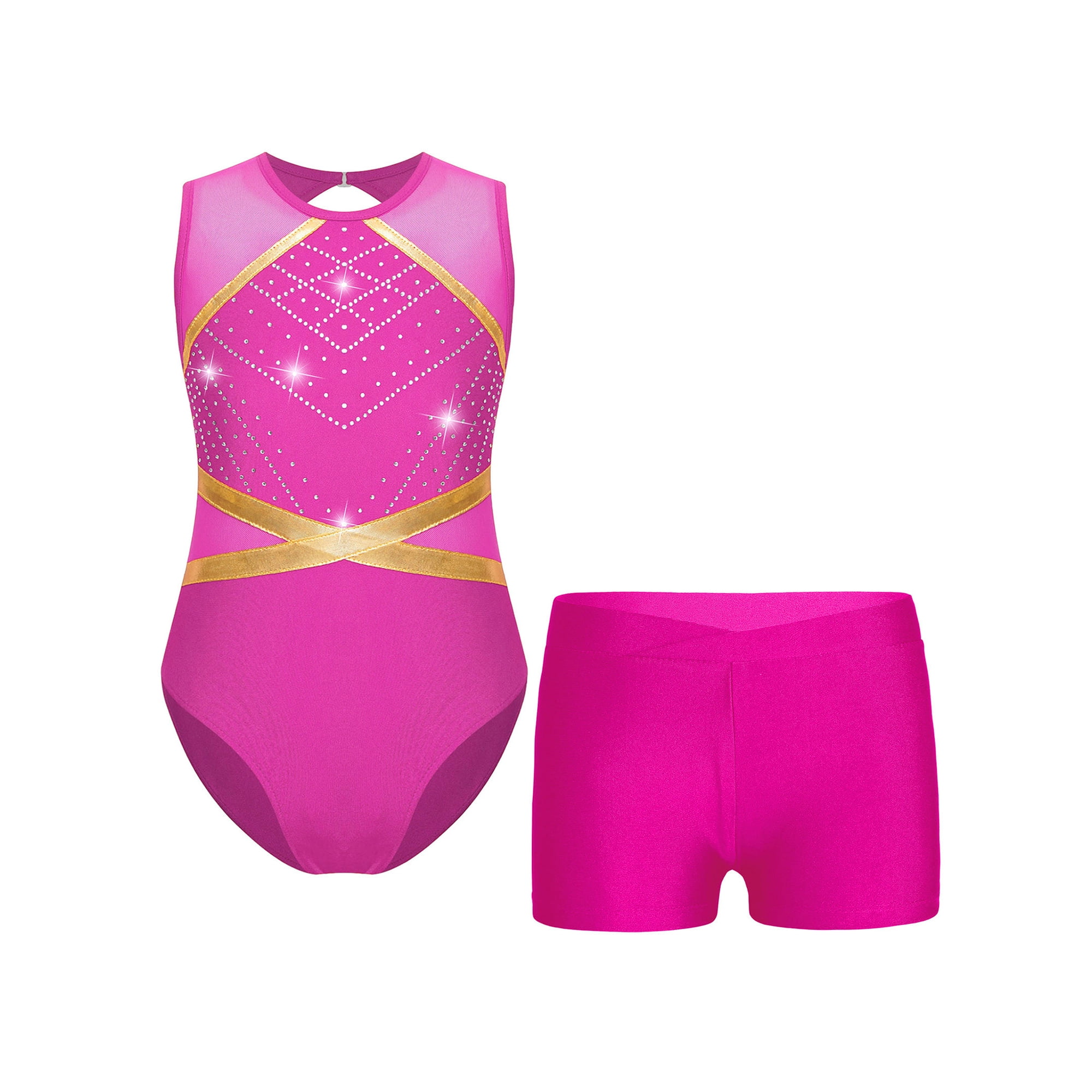 Click here for Yartina Girls Sparkly Gymnastics Leotards Ballet D... prices