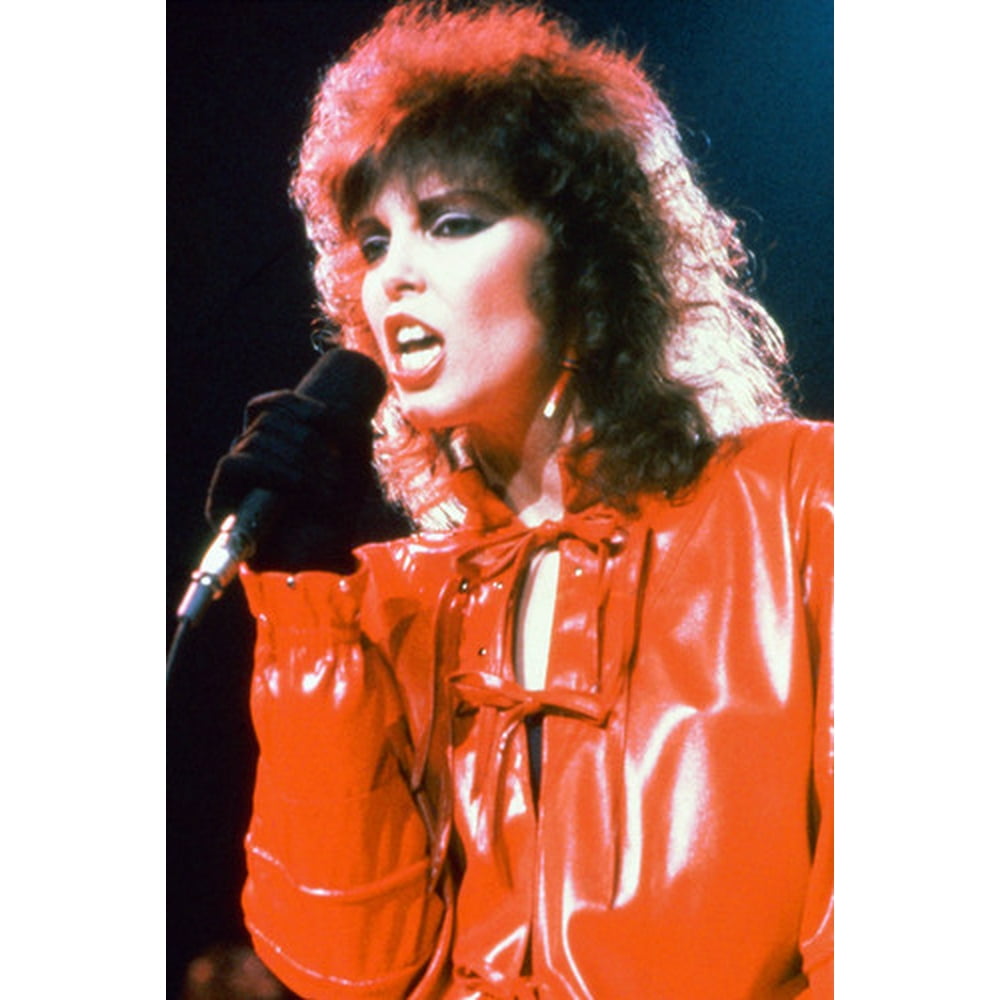 Pat Benatar Singing Mid 80's Color 24x36 Poster - Walmart.com - Walmart.com