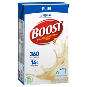 Boost Very High Calorie, Very Vanilla, 8 Fl Oz, 27 Ct - Walmart.com ...