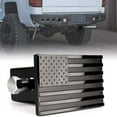 Heavy Duty Metal USA Flag Trailer Hitch Cover for Tow Trucks Mount ...