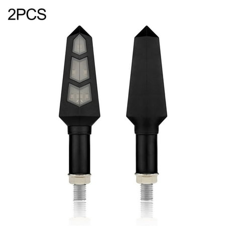 Bean Motorcycle Turn Signal Light 2Pcs 12V Flashing Motorbike Indicator ...