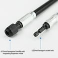 MOMOJIA Heavy Duty Magnetic Hex Key 300mm Flexible Shaft Quick Detach ...