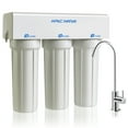 APEC - Super Capacity 3 Stage Under Counter Water Filtration System ...