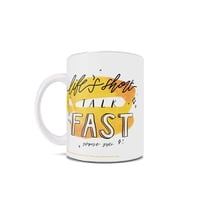Gilmore Girls (Lifes Short Talk Fast) 11 oz Ceramic Mug WMUG1384 ...