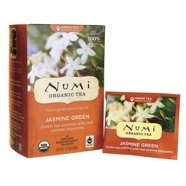 Numi Natural Organic Gunpowder Green Tea, Steamed Whole Leaf, 18 Tea ...