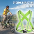 Elasticated Reflective Strap for Night Running and Cycling, 1.5cm ...