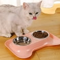 ACDANC 2026 New Cat Food Bowl,Separation Design Puppy Bowls,Anti-Spill ...