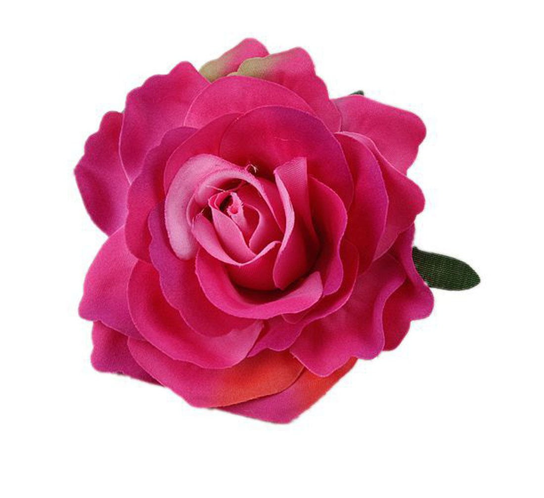 DreamLily Rose Flower Hair Clip Flamenco Dancer Pin up Flower Brooch ...