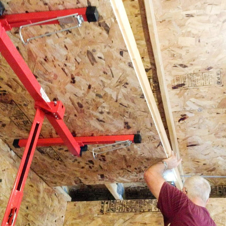 Homemade Ceiling Drywall Lift | Shelly Lighting
