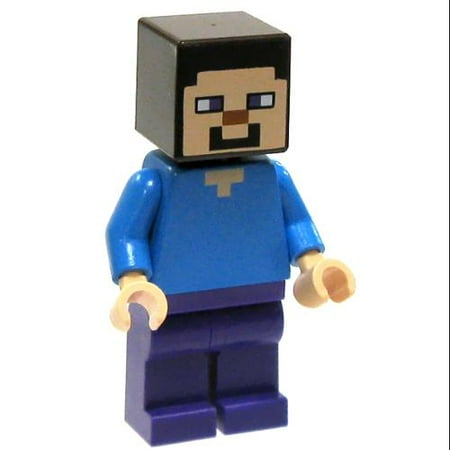 LEGO Minecraft Steve Minifigure [Loose] - Walmart.com