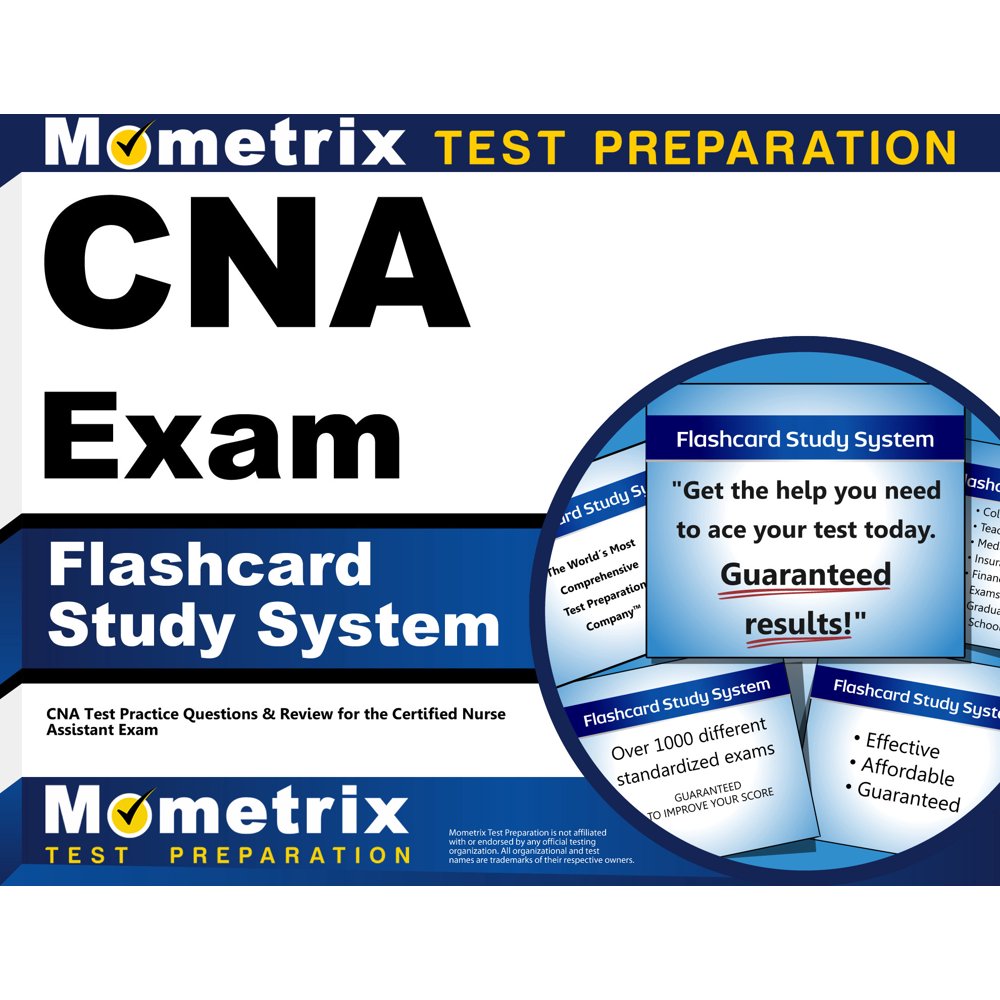 CNA Exam Flashcard Study System : CNA Test Practice Questions and ...