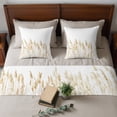 Bed Runner for Queen Size Bed, Vintage Floral 3 Pcs Bedding Runner Set ...