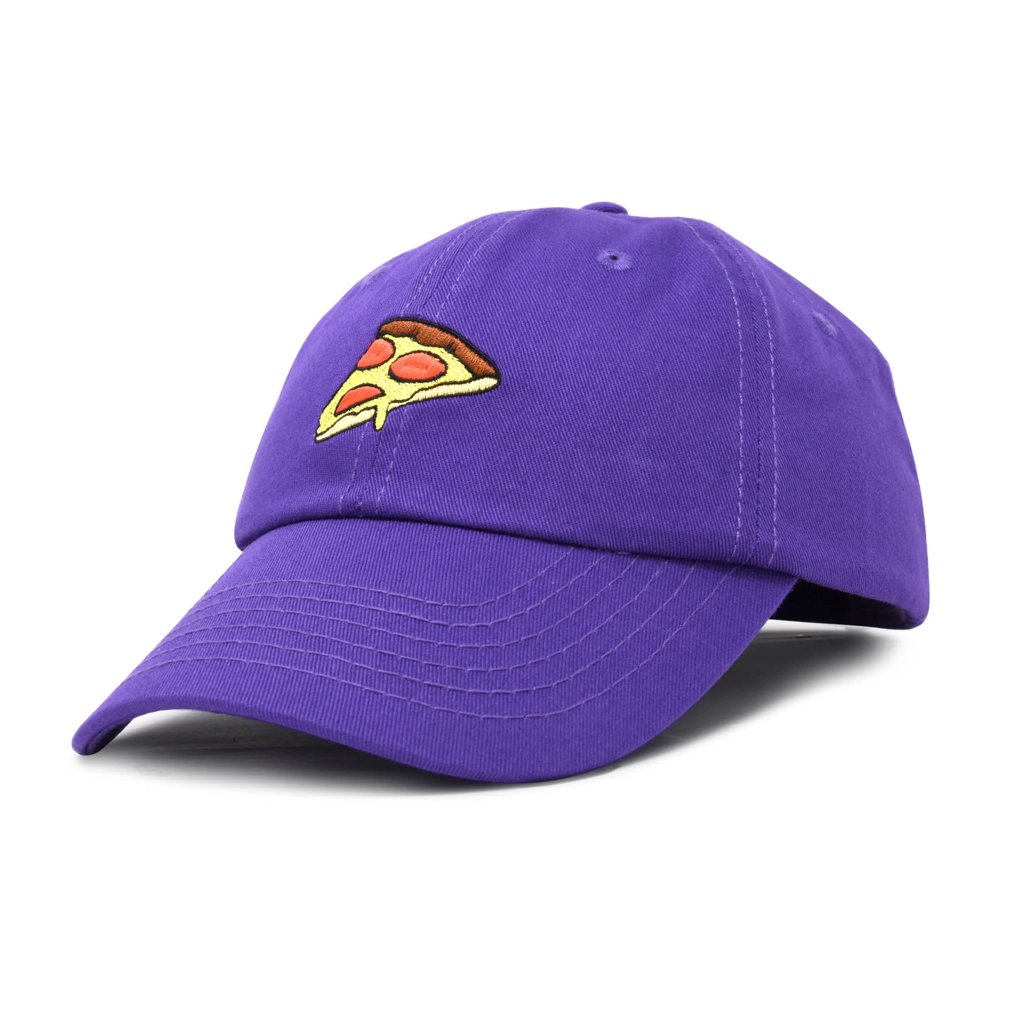 DALIX Pizza Slice Hat Baseball Cap in Purple - Walmart.com