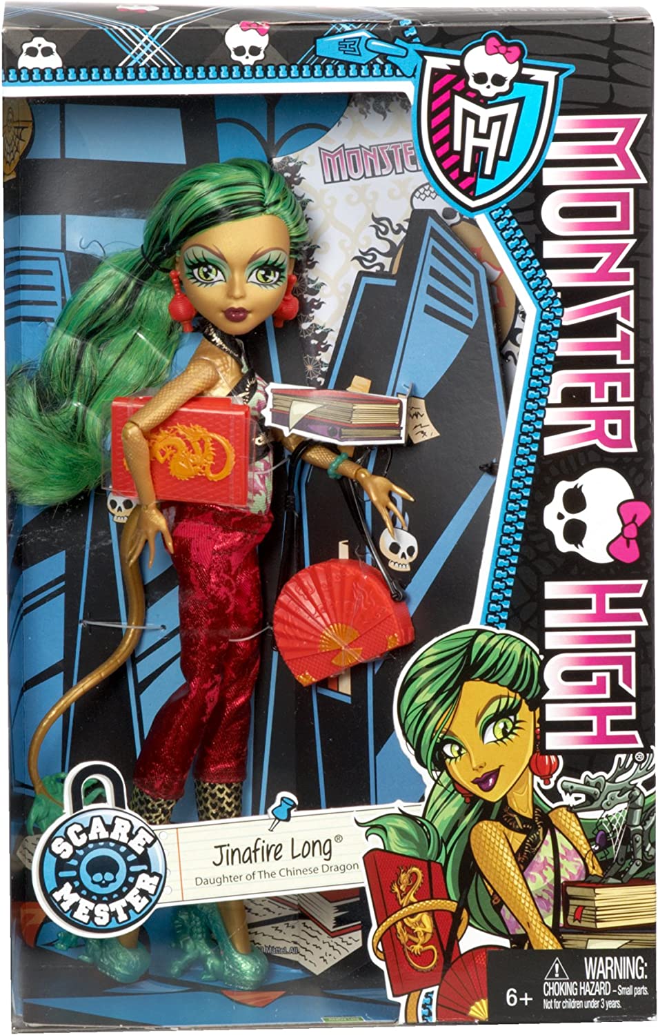Monster High Scare Mester Jinafire Long doll figure master jenafire MH girls toy j3c4L5ARq