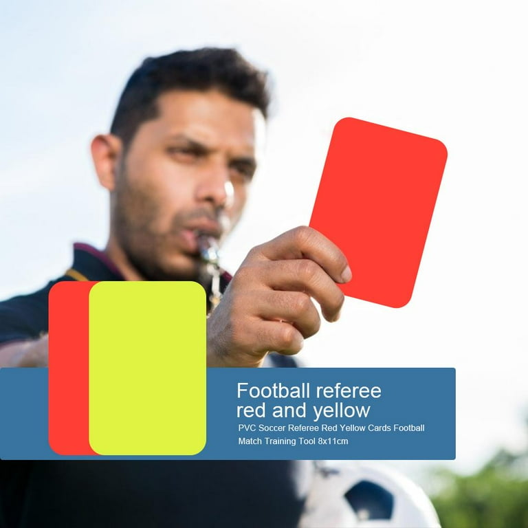 Soccer Referee Red Card
