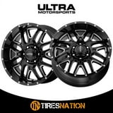 ULTRA 203bm hunter 20x9 -12et 106.10mm gloss black cnc milled accents ...