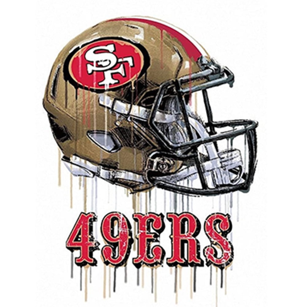 Diamond Painting San Francisco 49ers 5D DIY Full Round Drill Home Decor ...