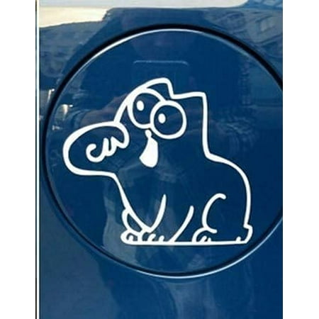 SIMON CAT Sticker for Cars LAPTOPS Walls Windows Toolbox Gift | Walmart ...