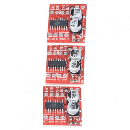 DC Motor Drive Module, Motor PWM Speed Control Module, 3Pcs 2-Way Motor ...