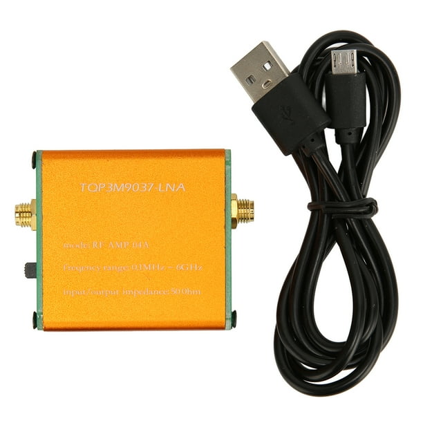 Low Noise Module, 20dB High Gain LNA Professional Full Band RF 50 Ohm ...