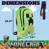 Minecraft Creeper 16'' Laptop School Bag for Boys & Girls, Kids Bookbag ...