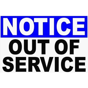 No Shirt No Shoes No Service Sign - Walmart.com