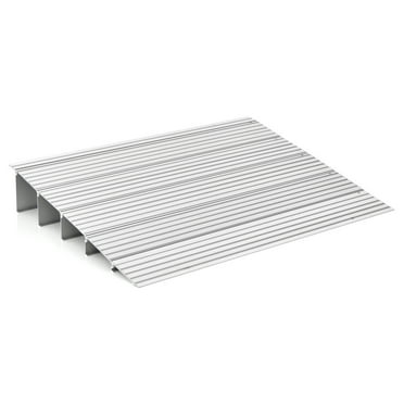 Threshold Adjustable Ramp 5" Rise Door Aluminum Door Ramp 800 lbs for ...
