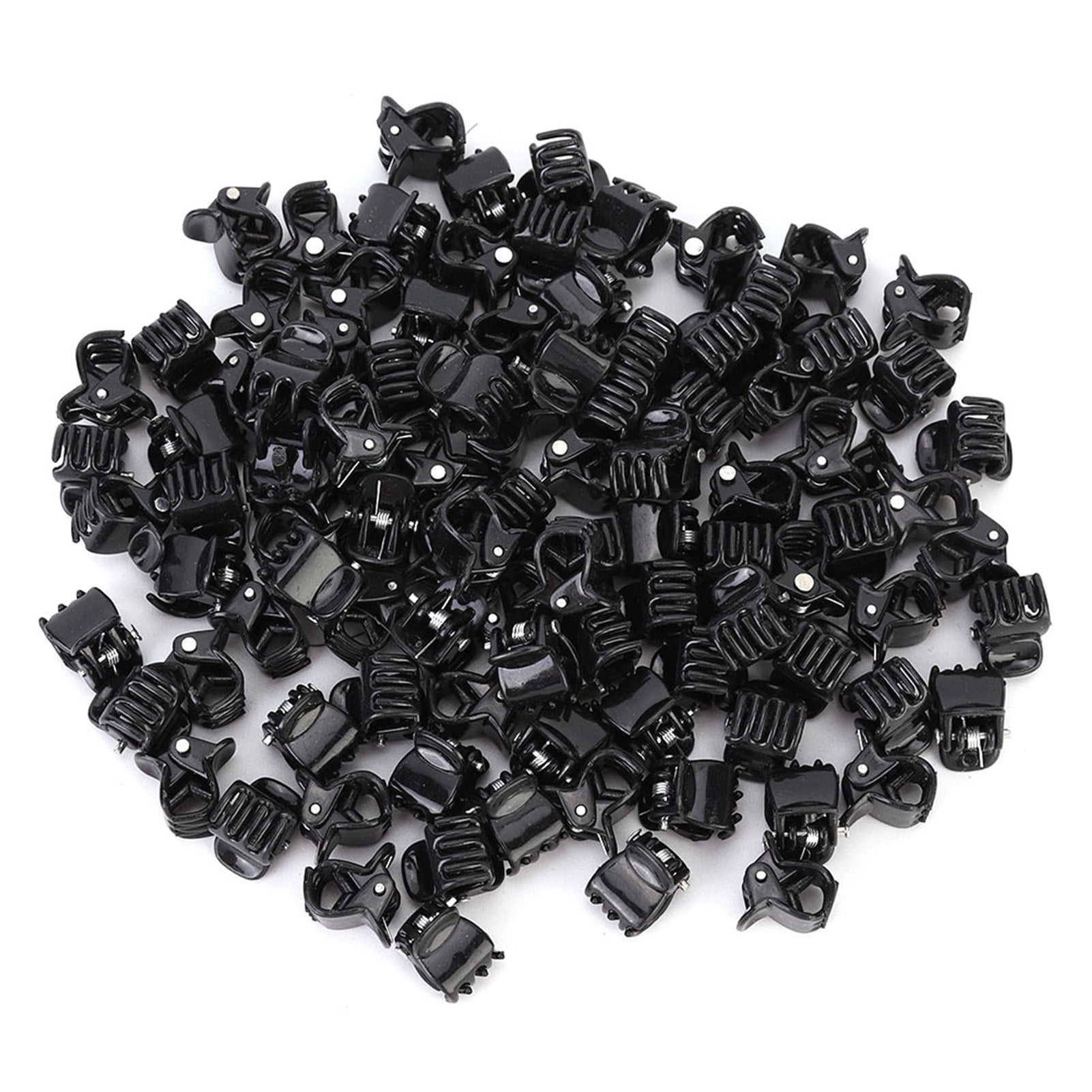 Click here for Viferr 100pcs Black Plastic Mini Clips Small Claws... prices