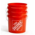 2 gal Orange paint Bucket 2 PACK - Walmart.com